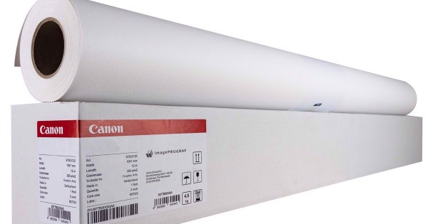 Canon IJM368 Roll Up Matt Banner PET Lightblock Film 255mu A0 36" 914 x ...