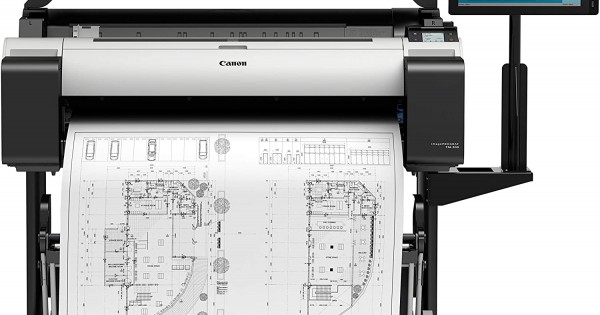 Canon ImagePROGRAF TM-305 500Gb Hard Drive MFP with T36 Scanner 36" A0 ...
