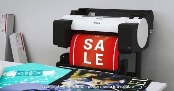 Leave your printer printing overnight, when you choose the Canon TM-205 ...