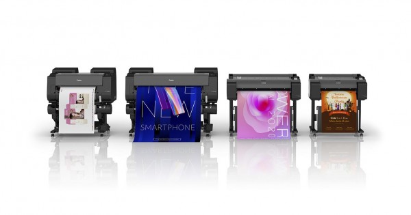 Canon debuts four GP series printers with aqueous pigment fluorescent ink