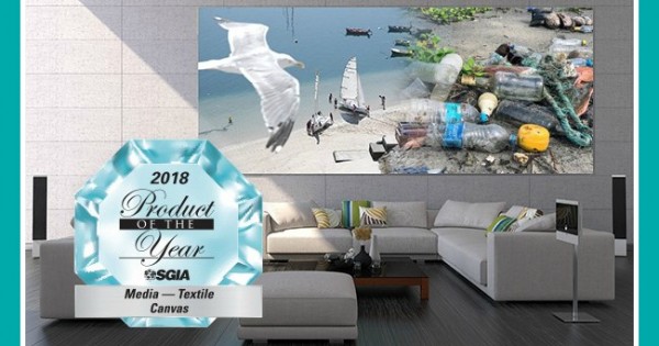 Prizma Graphics launches new HP Recycled Satin Canvas roll