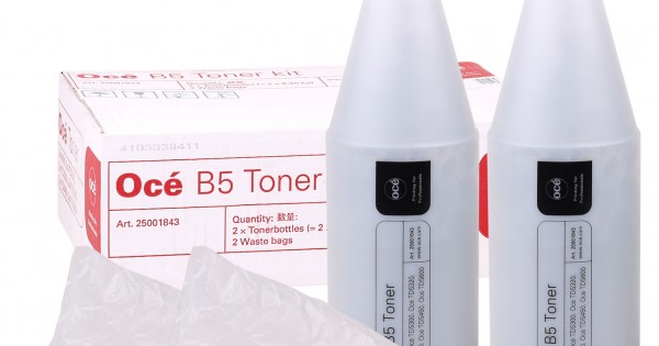 Oce B5 Genuine Toner Kit 25001843 for TDS300/TDS320/TDS400/TDS450 ...