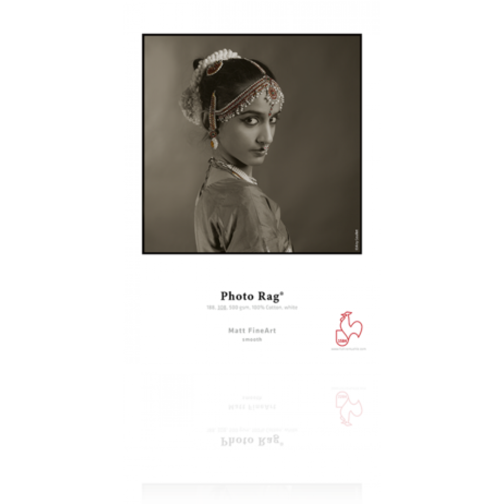 Hahnemuhle Photo Rag Paper 308gsm 432mm 17" x 12m Roll | Prizma Graphics