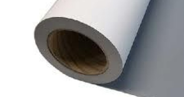 Roll Up Matt Banner Grey Back Film 180mu A0 36" 914mm x 30m Roll "NEW ...