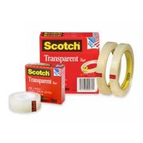 3M Clear Tape12mm x 66m | Prizma Graphics