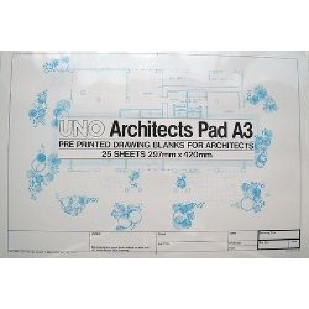 A3 Architects Blanks | Prizma Graphics