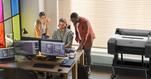 The Canon TM-250 A1 printer has arrived