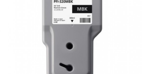 Canon PFI-320MBK Matte Black 300ml Ink Tank 2889C001AA| Prizma Graphics