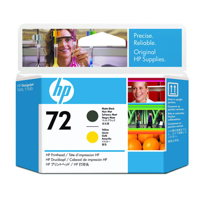 HP 72 C9384A Dual Col. Printheads | Prizma Graphics